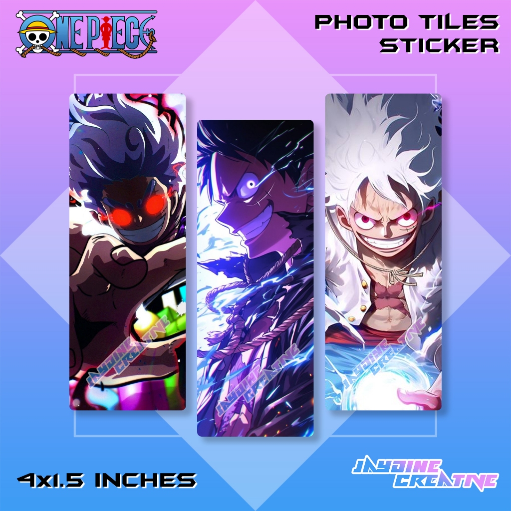 Jaydine Creative : One Piece - Anime (Photo Tiles Design Sticker ...