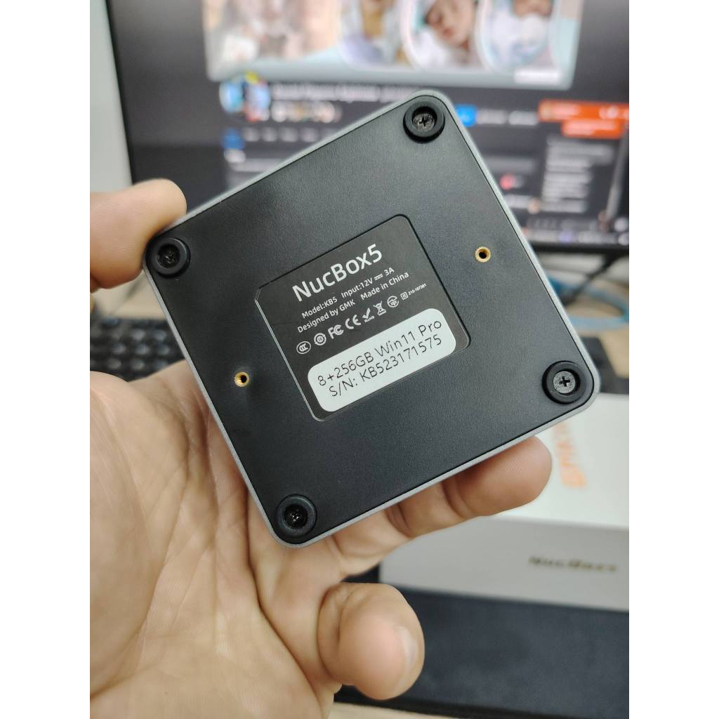 GMKtec Mini PC GMK G5 NUCBOX Intel 12th N97 Windows 11 Pro Desktop DDR5 ...