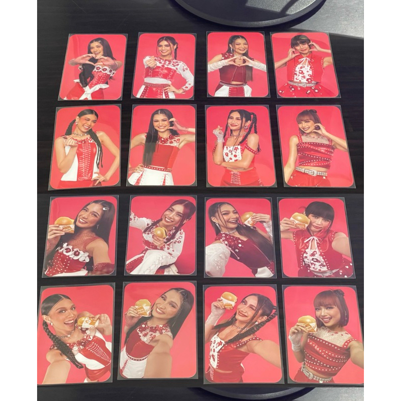 OFFICIAL Jollibee x BINI Photocards w/ FREEBIES JolliBINI PC | Shopee ...