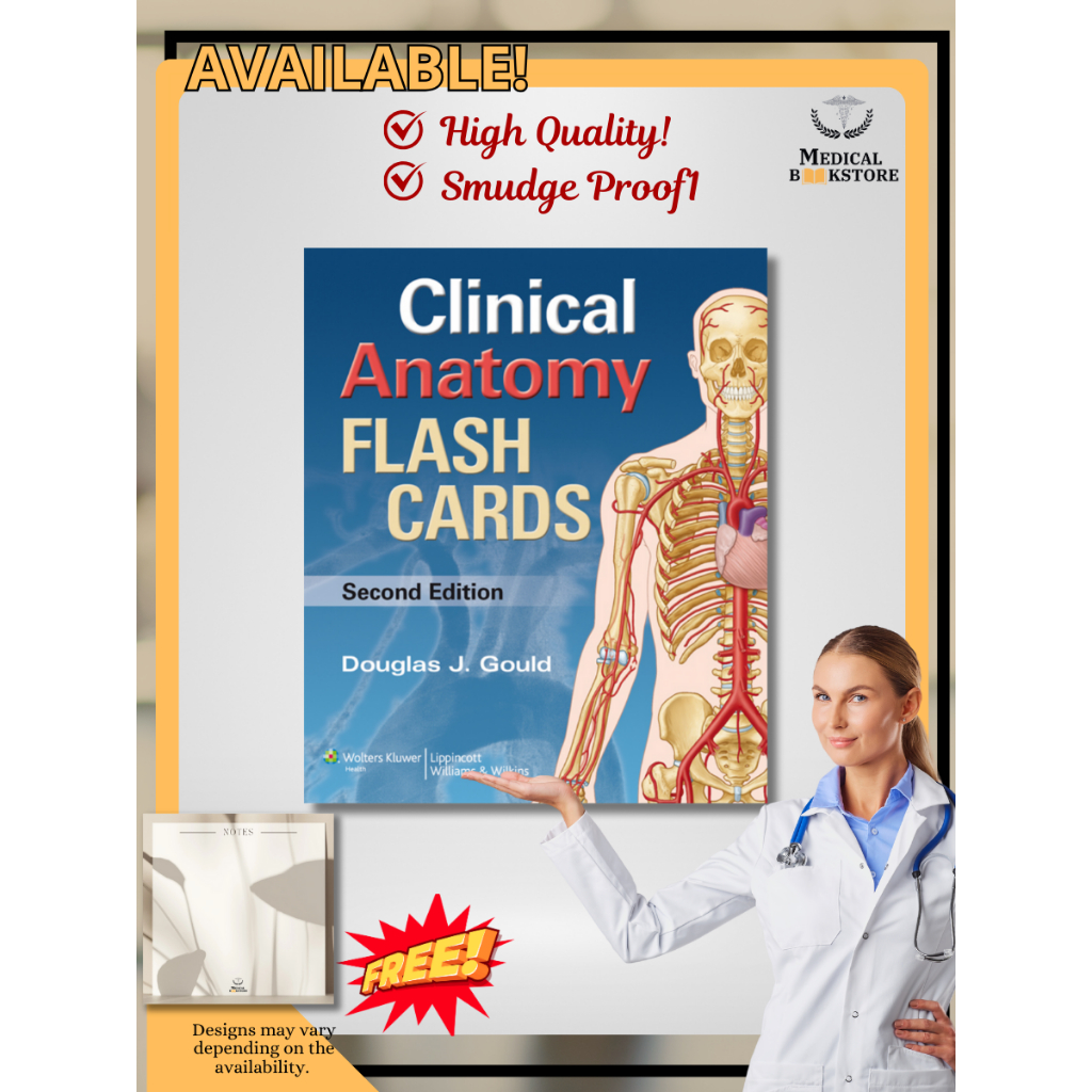 Clinical Anatomy Flash Cards 2nd Edition | Shopee Singapore