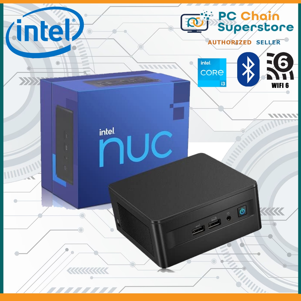 Intel NUC i3 12 Core I3-1220P 12th Gen Barebone Mini PC with Integrated ...