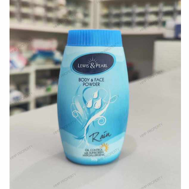 LEWIS AND PEARL RAIN BODY AND FACE POWDER 50G | Shopee Singapore