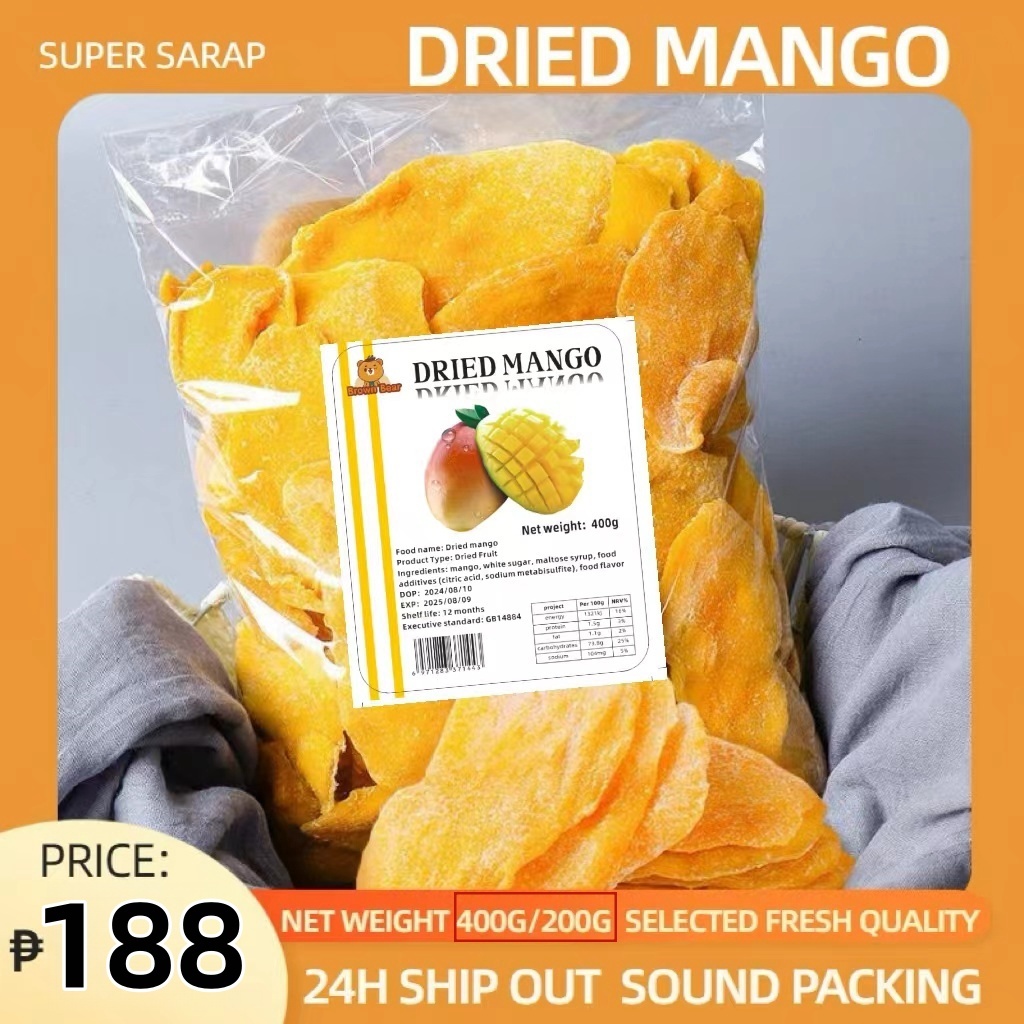 Selected dried mango pure mango dried fruits and vegetables snacks 200g ...