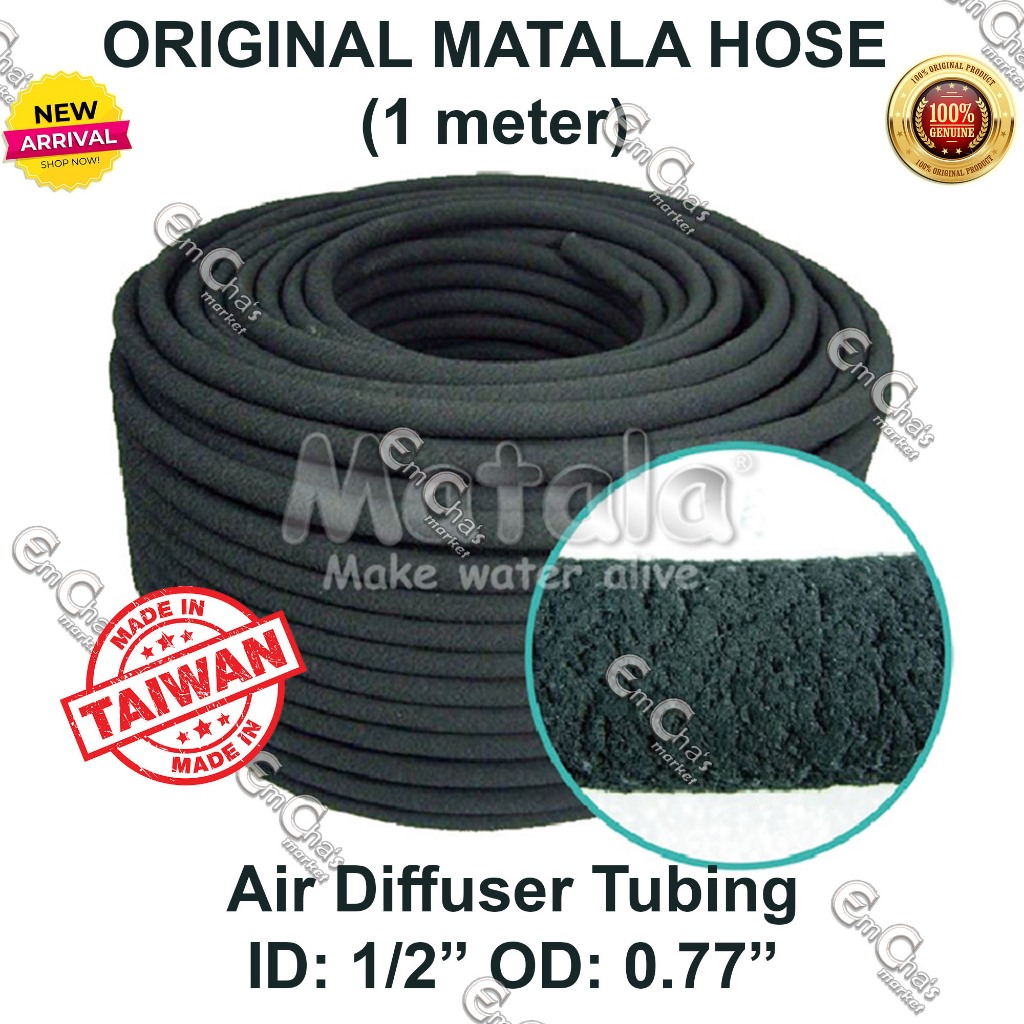 1 Meter Matala Hose Air Diffuser Hose Pond Diffuser Air Pump Aerator ...