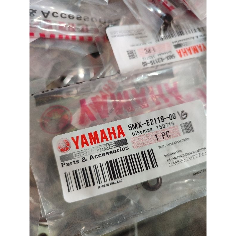 Valve Seal Sporty / M3 / Nmax / Aerox - QR CODE Verified | Shopee Singapore