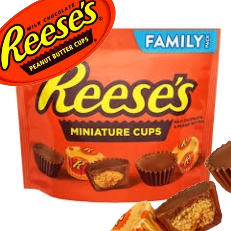 Reese’s Peanut Butter Miniature Cups Family Pack | Shopee Singapore