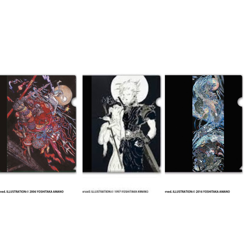 Official Final Fantasy Clear folder , Final Fantasy VII clear file ...