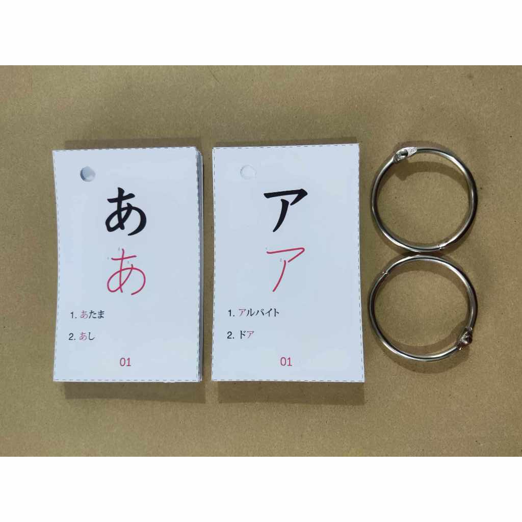 HIRAGANA AND KATAKANA KANJI FLASHCARDS WITH SAMPLE VOCABULARY (FREE ...