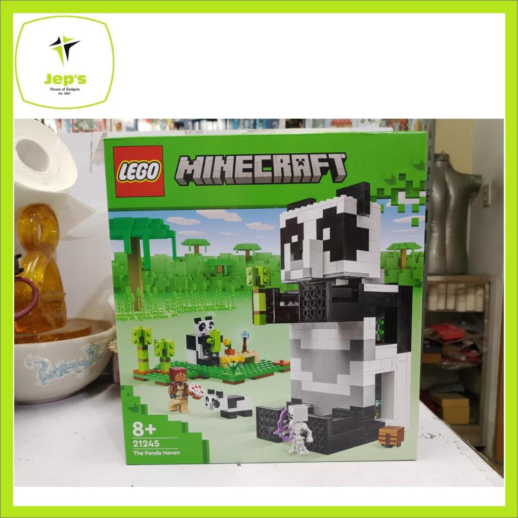 Lego Minecraft 21245 The Panda Haven (2023) | Shopee Singapore