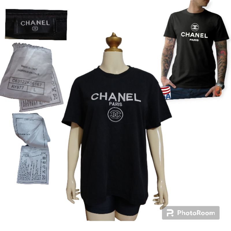 CHANEL embroidery logo Design for men (large) | Shopee Singapore