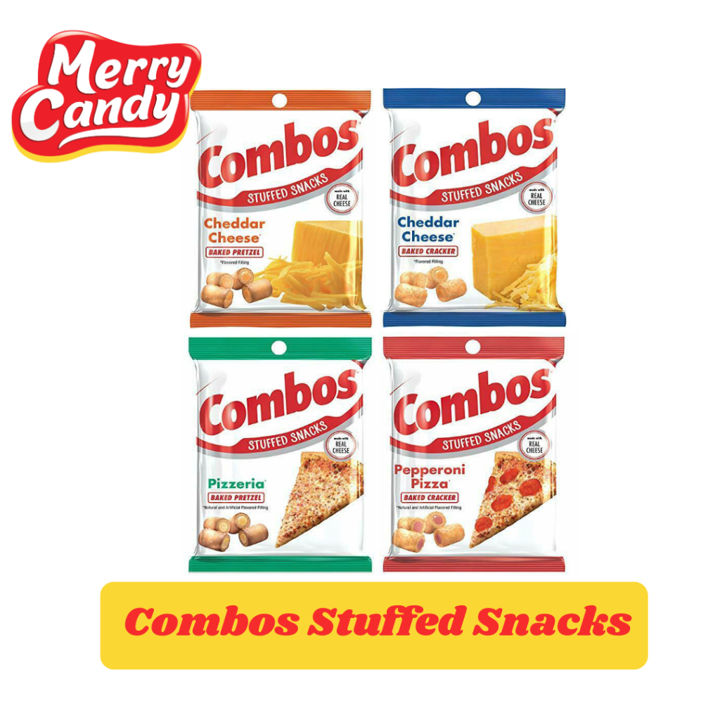 Combos Stuffed Snacks (Cheddar cheese, Pizzeria etc) | Shopee Singapore