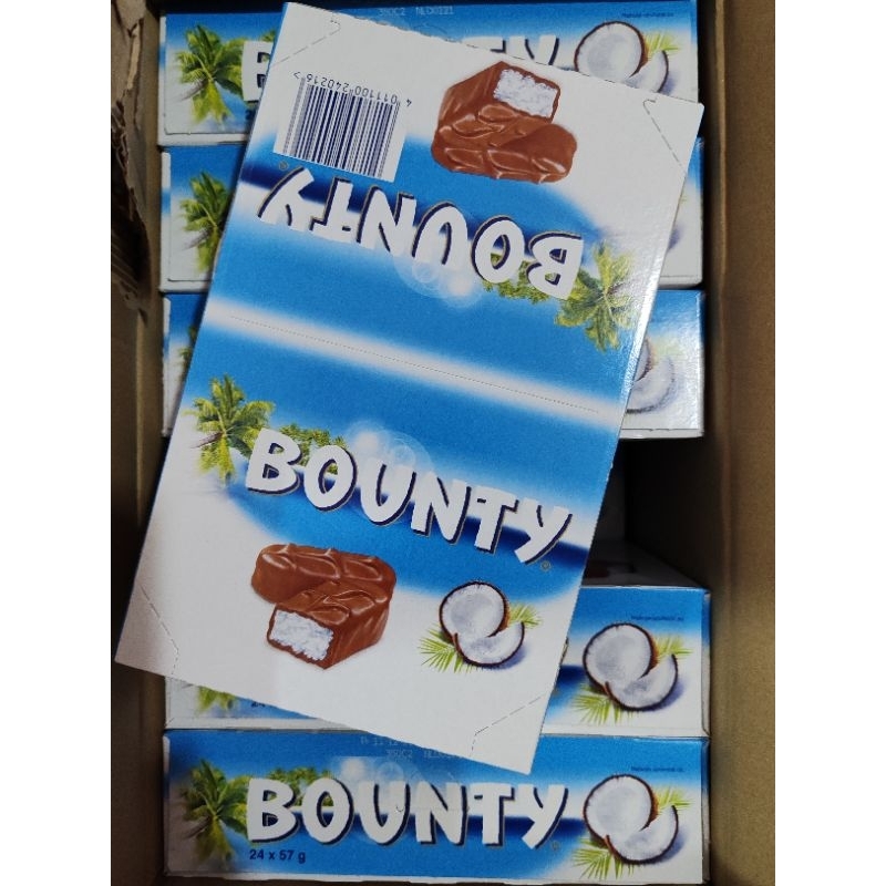 BOUNTY Coconut Chocolate 1 Box (24bars x 57g) | Shopee Singapore