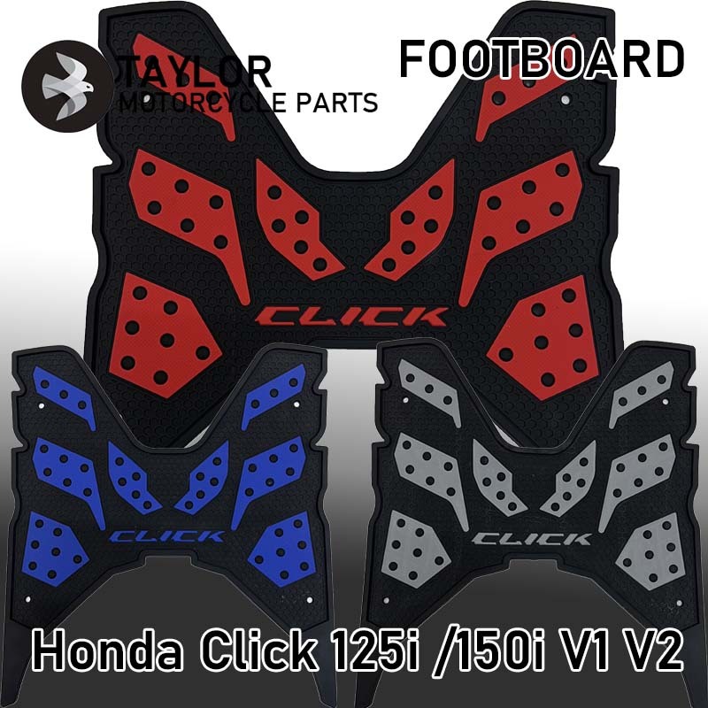 Honda Click 125i /150i Rubber Footboard Matting With Bolts For Honda ...