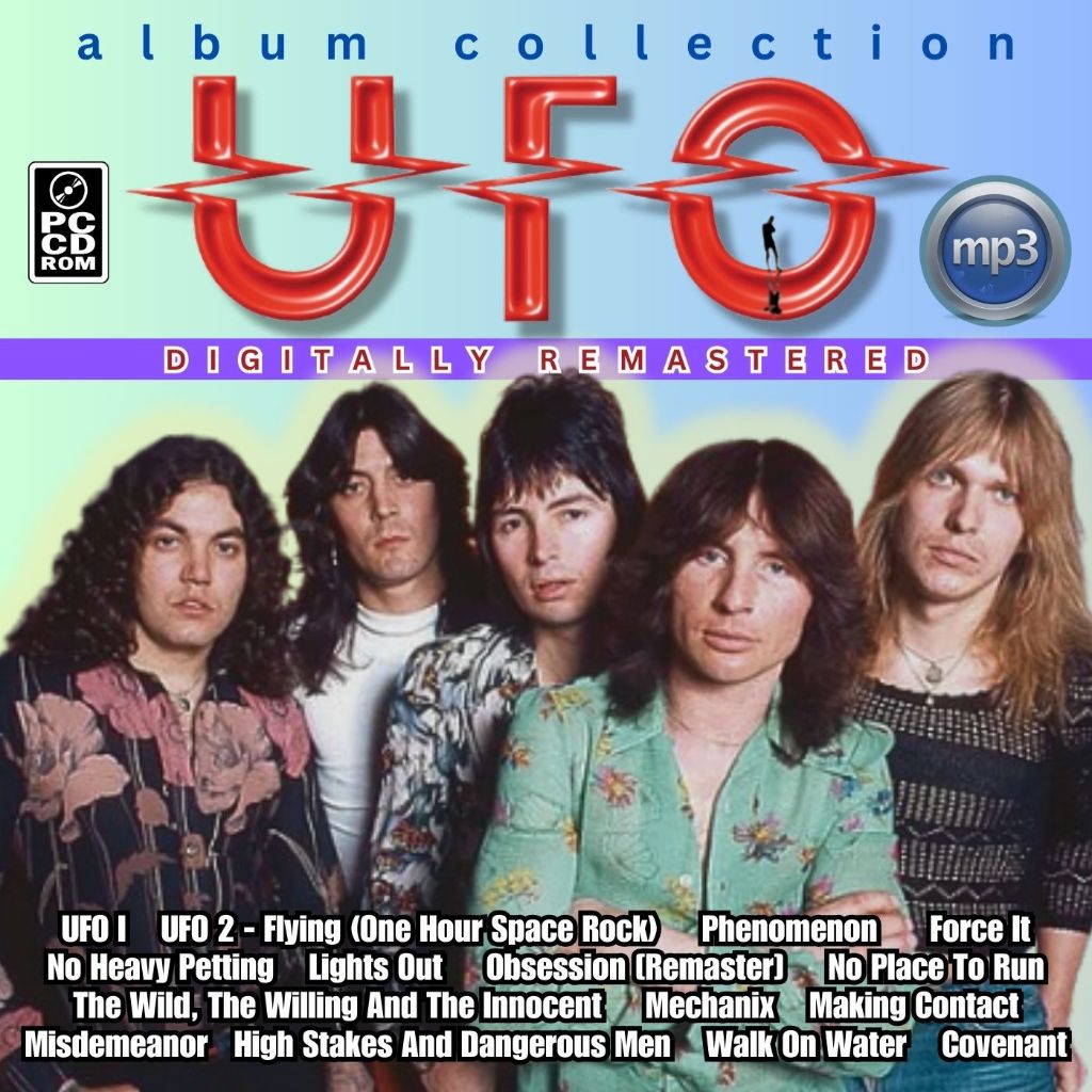 UFO MP3 music CD for PCCDROM and compatibles (not playable to ordinary ...