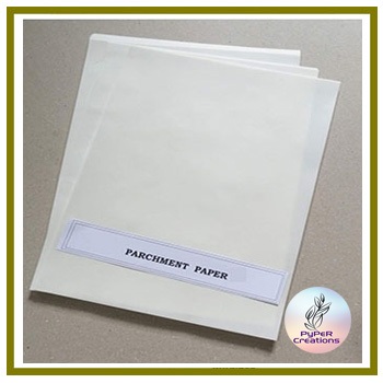 100pcs Parchment A4/Short/Long bond paper Size Light Cream color for ...