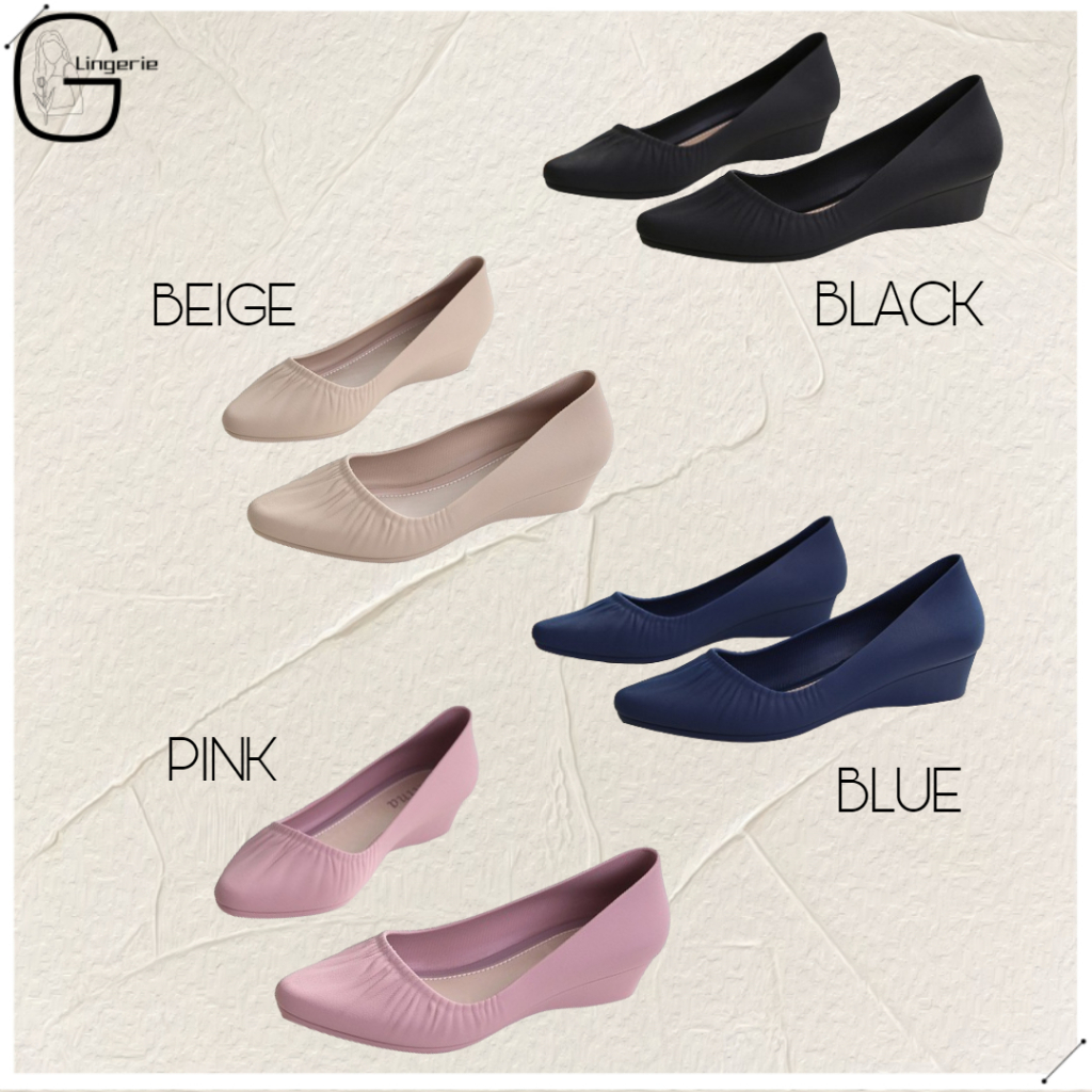 G-Lingerie Footwear Wedge Stylish And Trendy Women Jelly Shoes Doll For ...