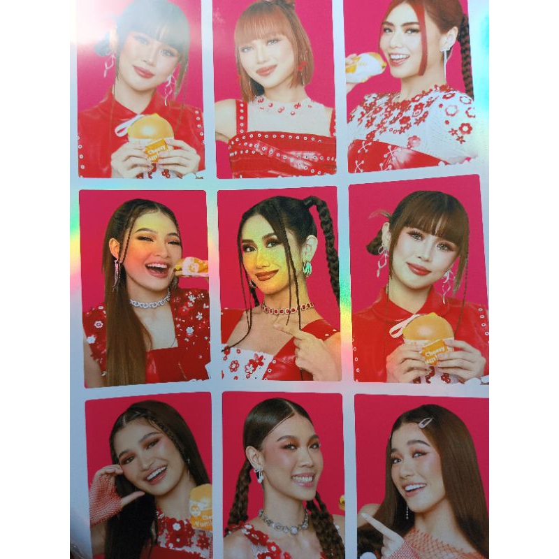 [Unofficial] Bini x Jollibee Photo card Jollibini PC fanmade | Shopee ...