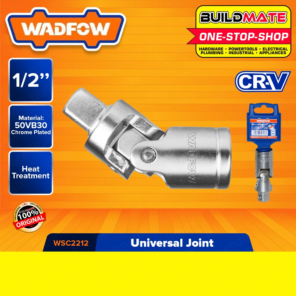 BUILDMATE Wadfow 1/2" Inch Universal Joint Extension Bar Spark Plug ...