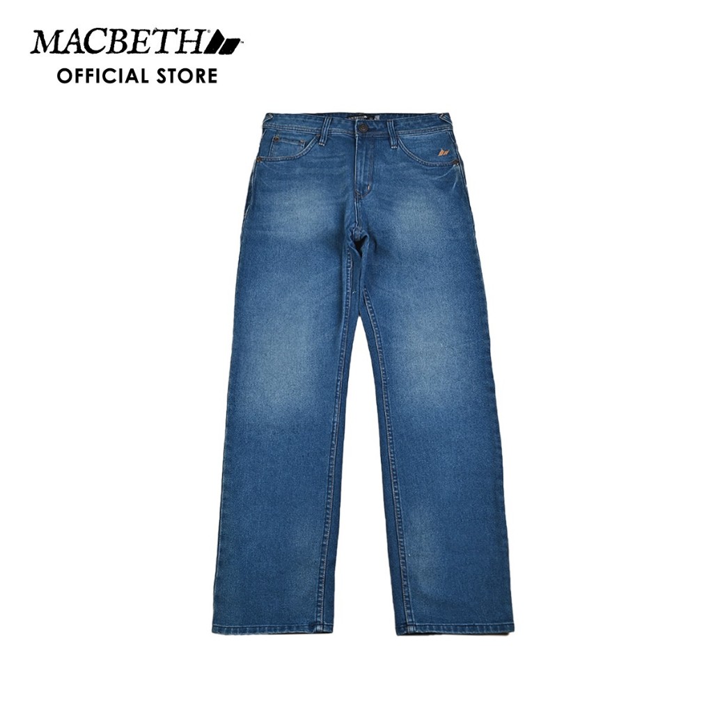 Macbeth Men's Markdown Denim Pants " STRAIGHT CUT JEANS " | Shopee ...