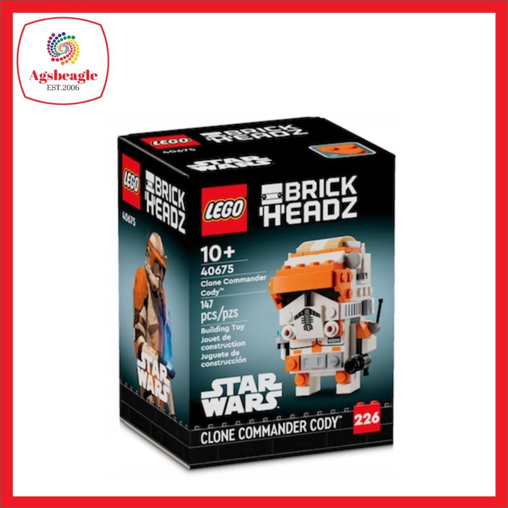 Lego Brickheadz Clone Commander Cody 40675 (2024) | Shopee Singapore