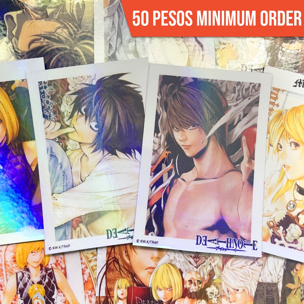 Death Note Rainbow Anime Photocards (Laminated) | Shopee Singapore