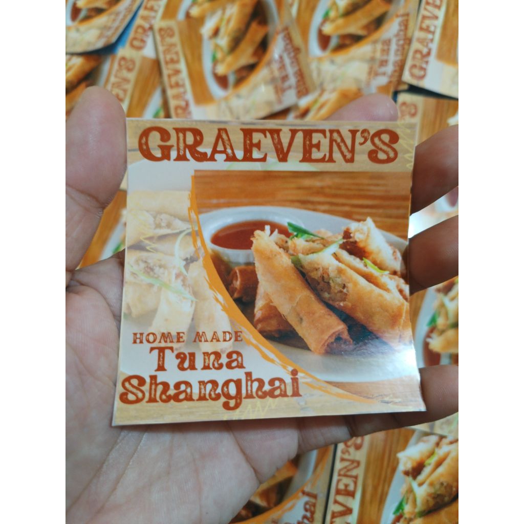 Food Label Sticker ( glossy) | Shopee Singapore