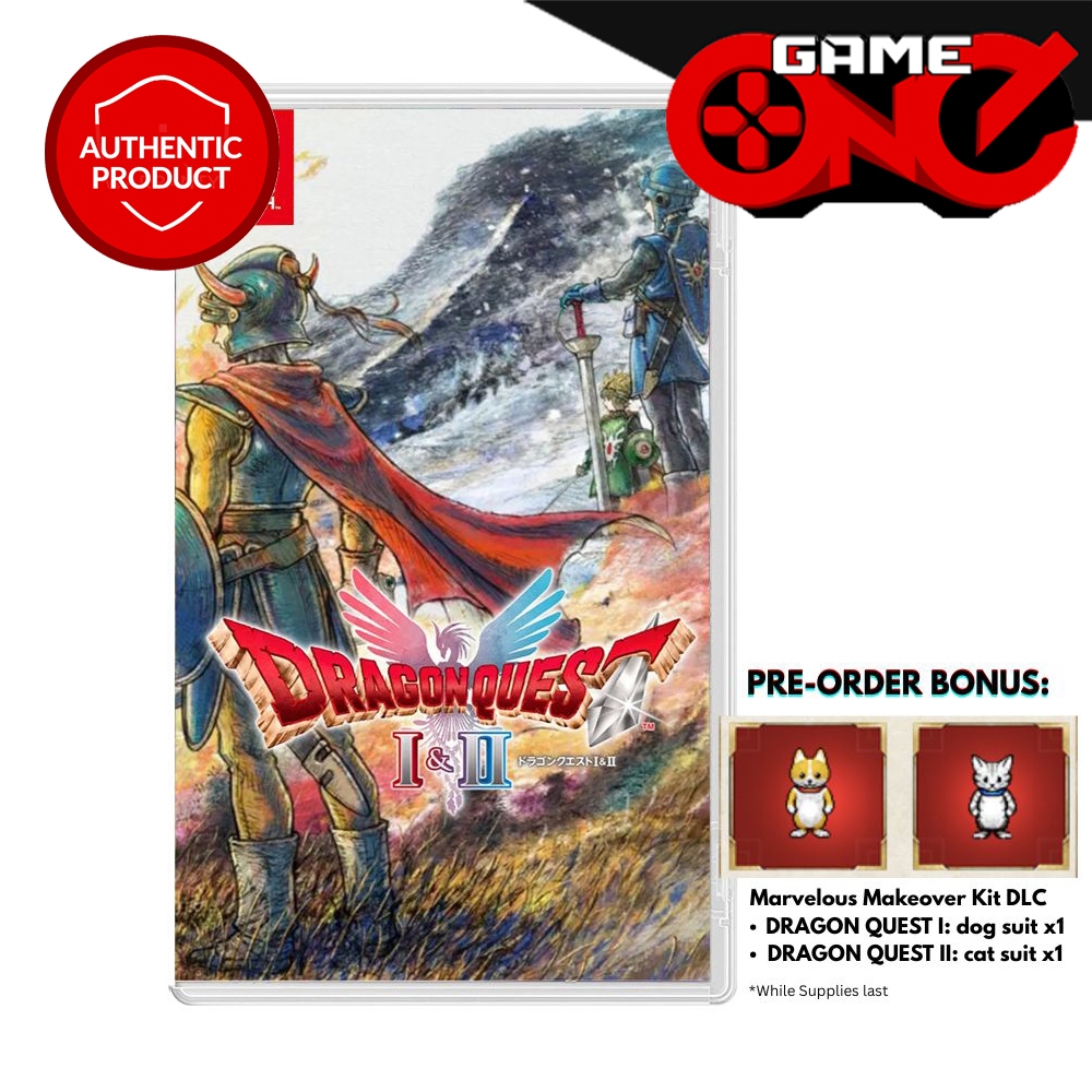 Nintendo Switch Dragon Quest I & II HD-2D Remake Standard Edition ...