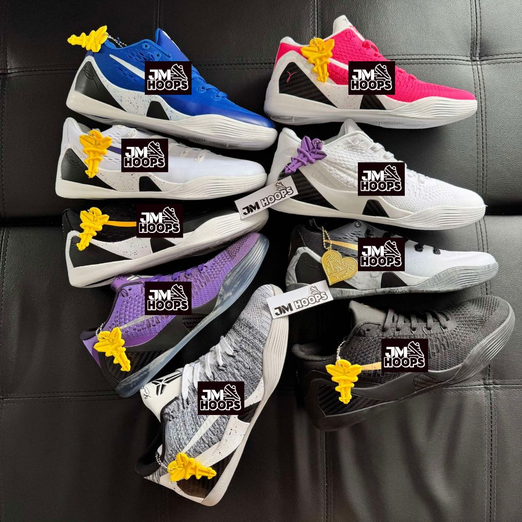 EM K0BE IX ELITE LOW PR0TR0 | TEAM BANK | BASKETBALL SPIKEY SHOES With ...