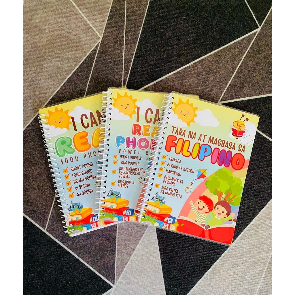 Tara na at matuto Magbasa SA Filipino and Phoenics book | Shopee Singapore