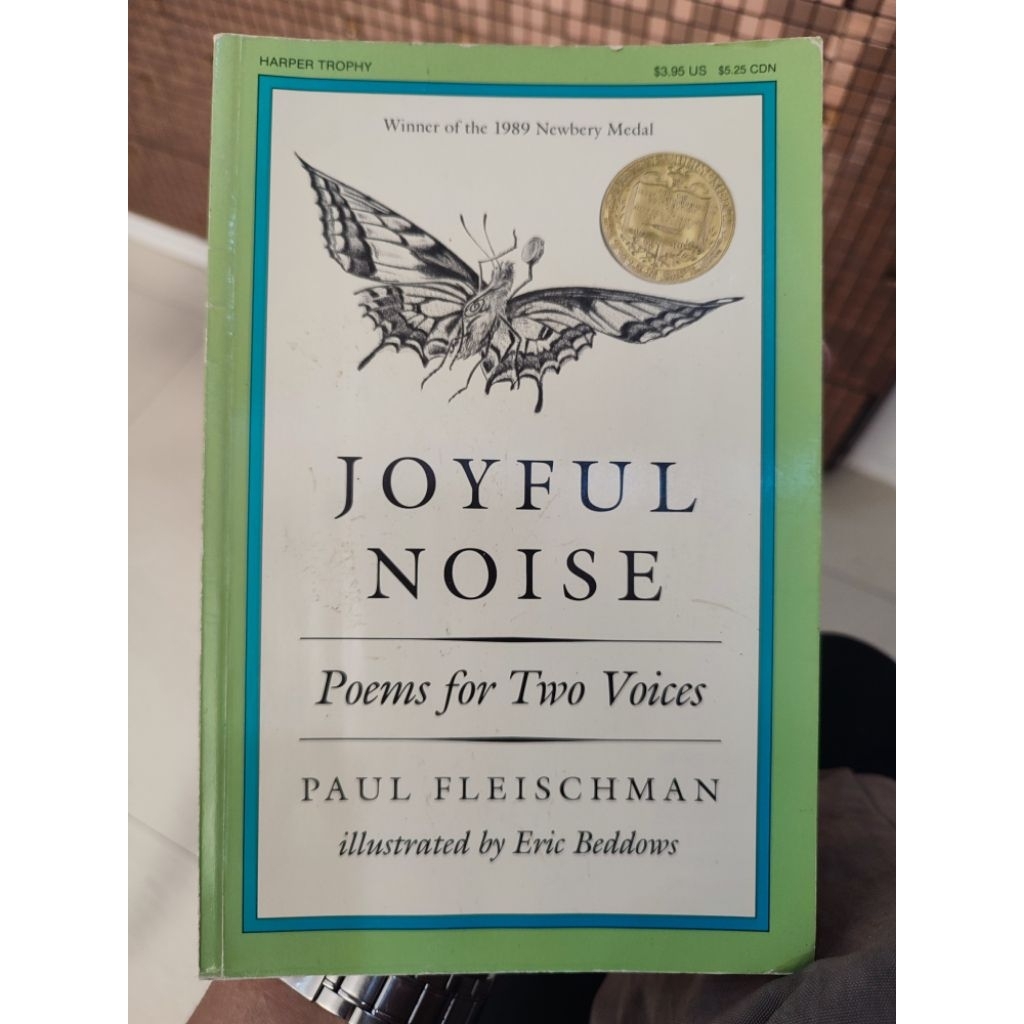 Kalibruhan: Newbery : Joyful Noise: Poems for Two Voices by Paul ...