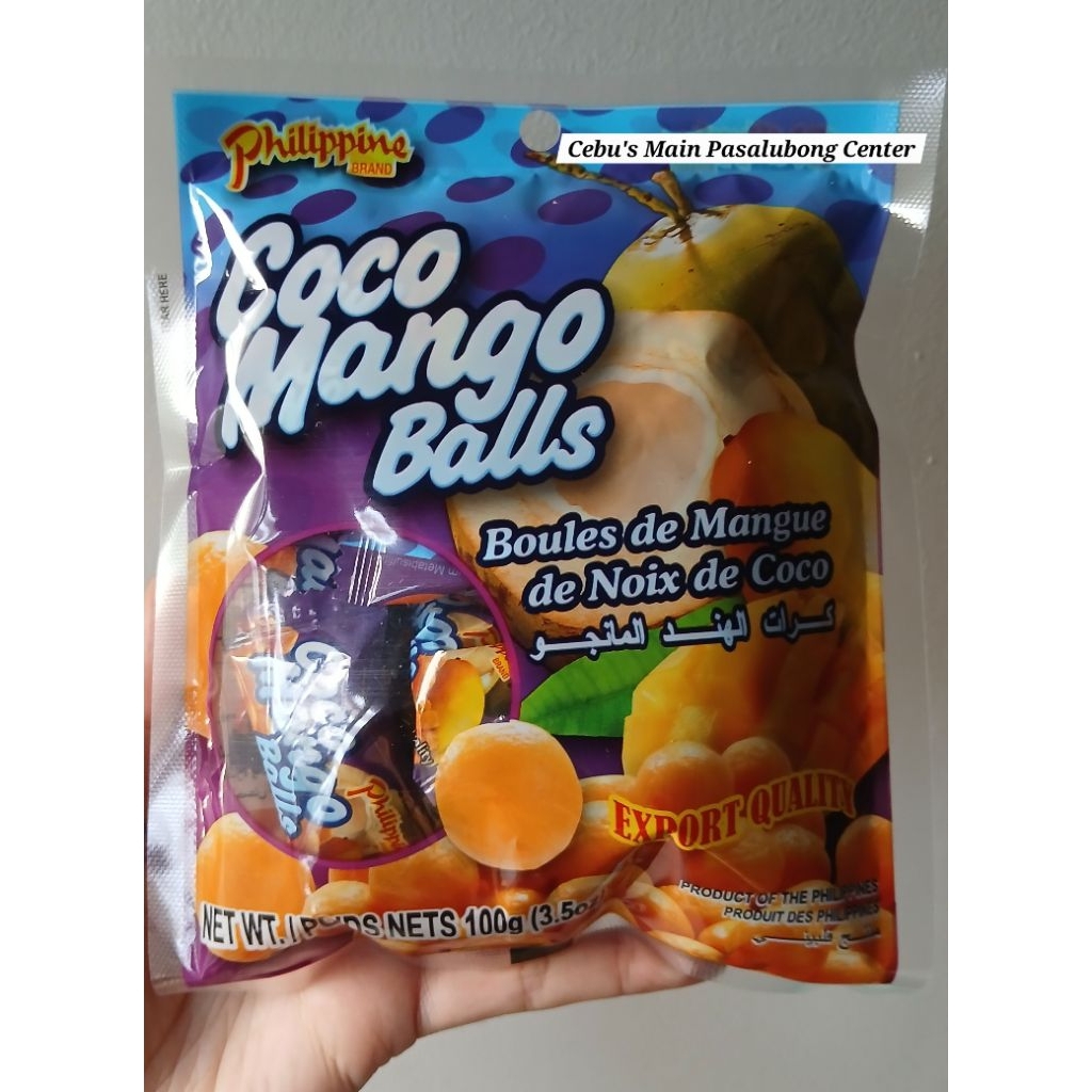 Philippine Brand "COCO MANGO BALLS" - 100G | Shopee Singapore