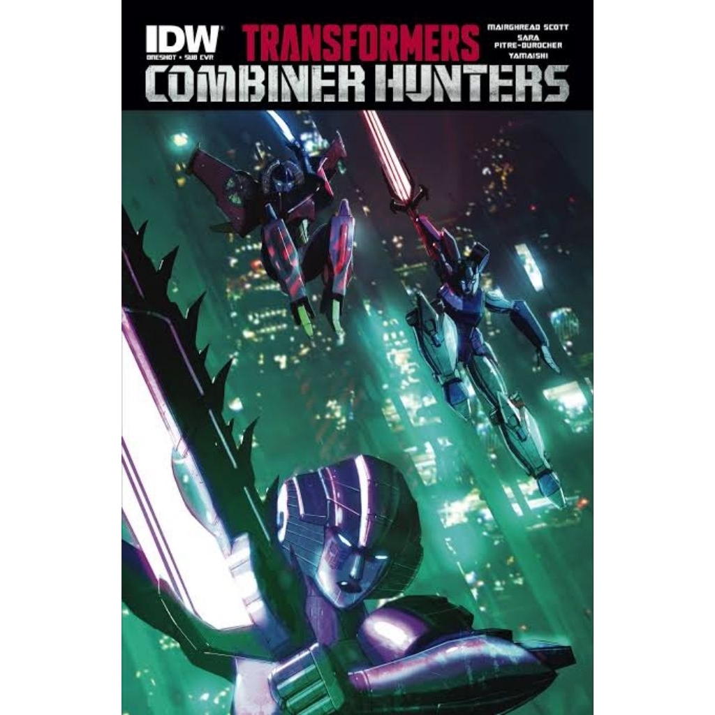IDW TRANSFORMERS COMBINER HUNTERS ONE SHOT COMICS LIMITED EDITION ...