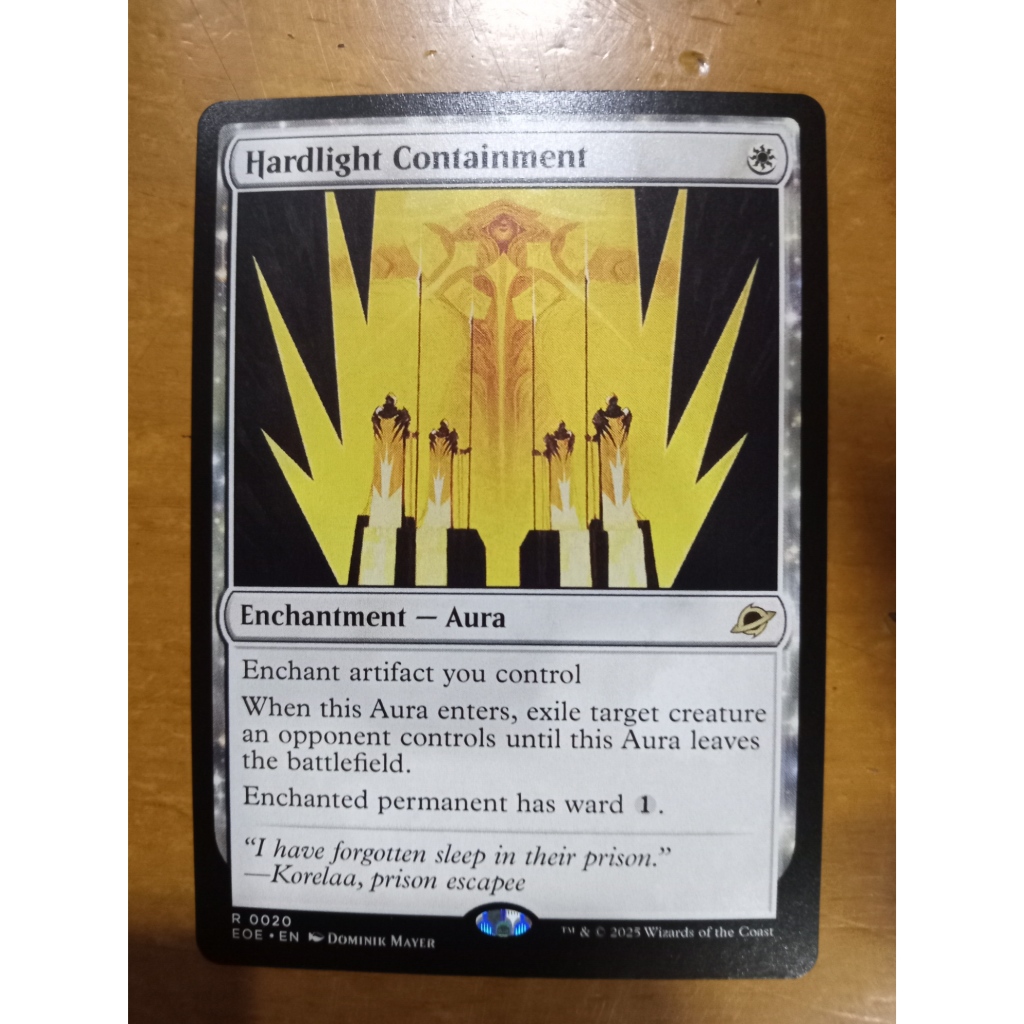 MTG Hardlight Containment Edge of Eternities EOE Magic the Gathering ...