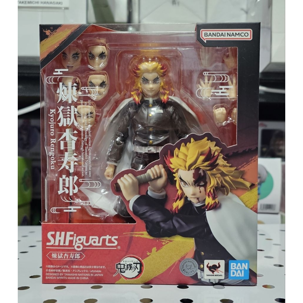 SH Figuarts Kyojuro Rengoku (Demon Slayer) | Shopee Singapore