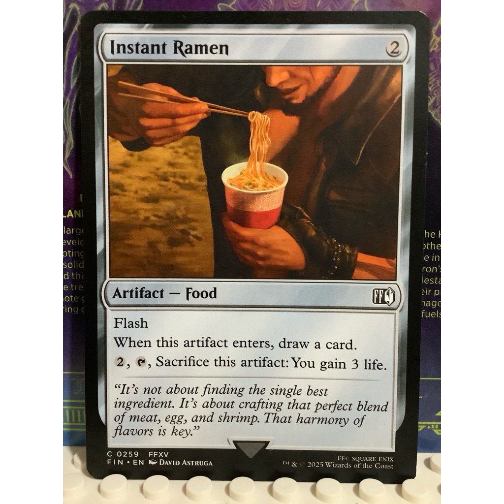 MTG - Instant Ramen (Universes Beyond: Final Fantasy) | Shopee Singapore