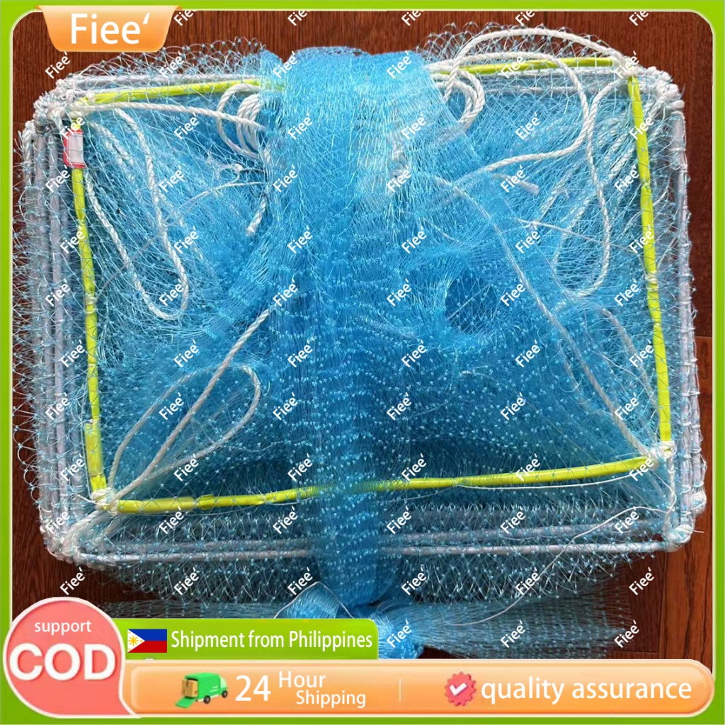 3CM Mesh 8.8M, 30 X 40CM FR, Dragon Type Aquaculture Cage (Fish & Prawn ...