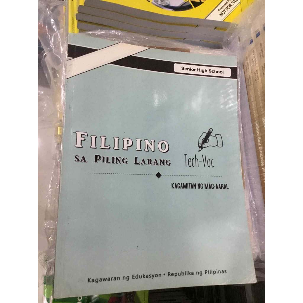 Filipino sa Piling Larang Tech-Voc / Sr. High School / 2018 Copyright ...