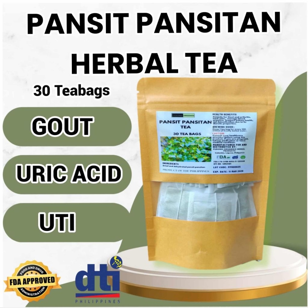 PANSIT PANSITAN /ULASIMANG BATO TEA 30 TEABAGS PER PACK | Shopee Singapore