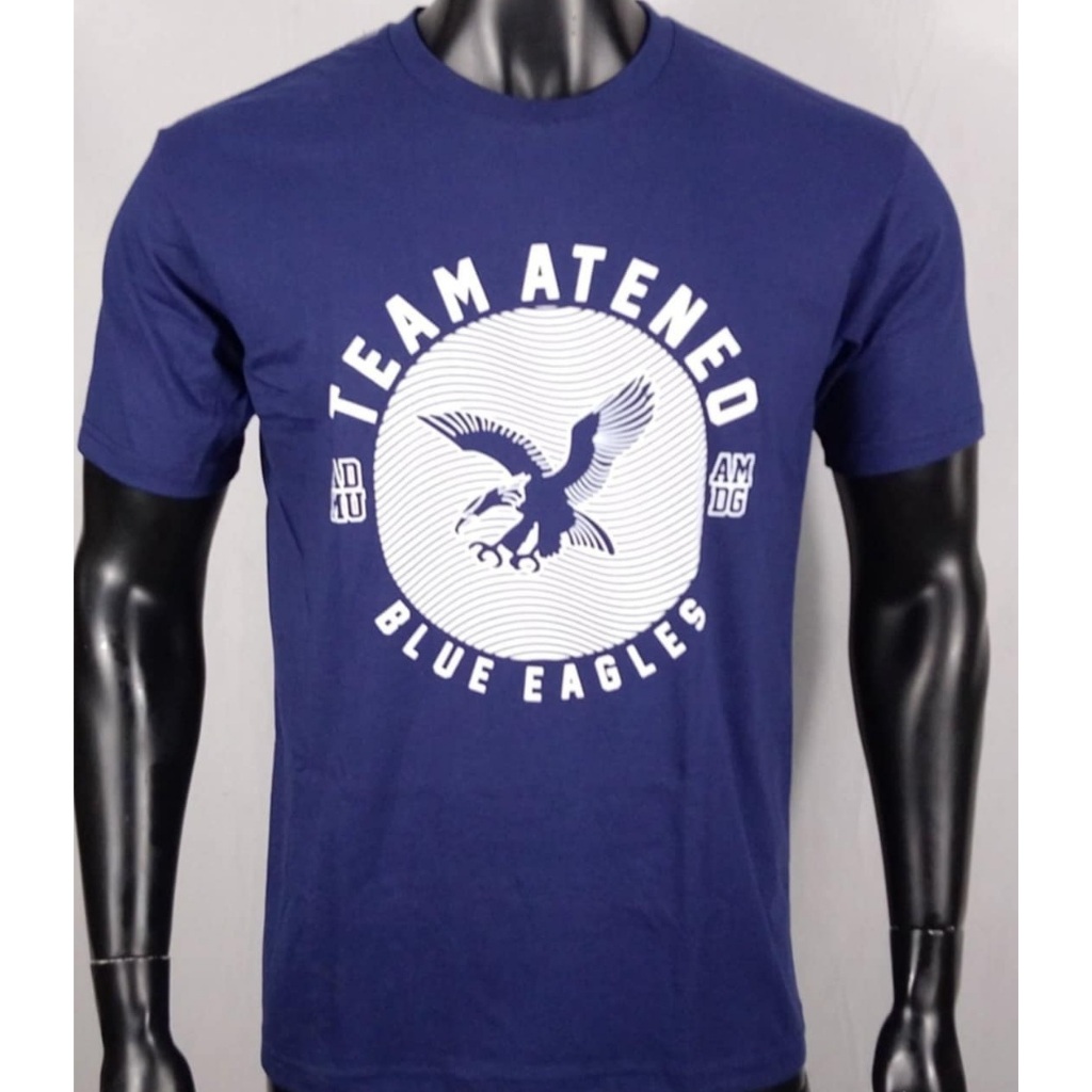 Universidad Ateneo Illusion UAAP Shirt N.Blue Men's | Shopee Singapore