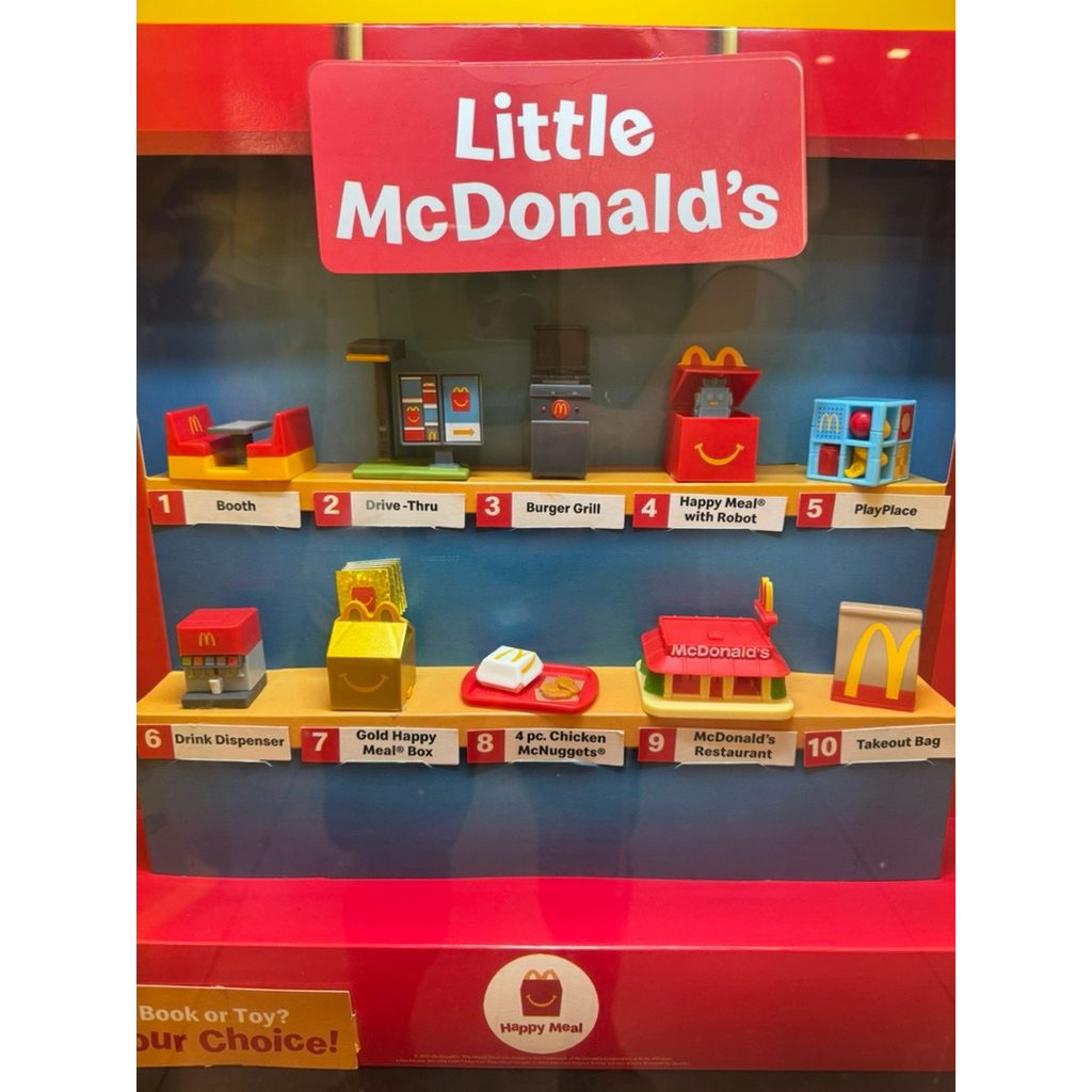 Little McDonalds MCDO Happy Meal Toys 2025 | Shopee Singapore