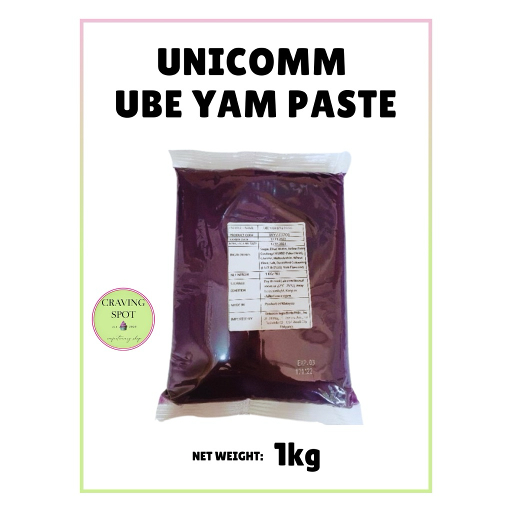 UBE YAM PASTE 1KG UNICOMM | Shopee Singapore