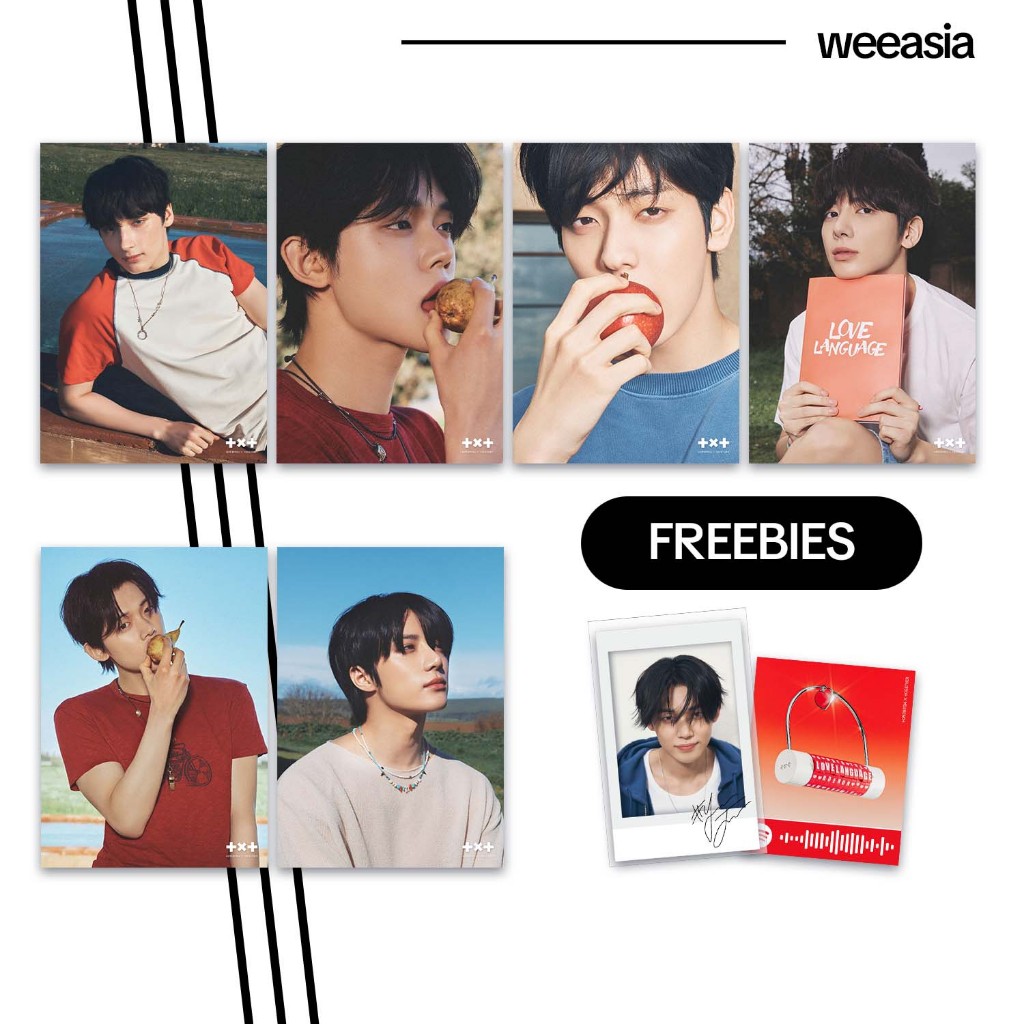 TXT LOVE LANGUAGE ALBUM A4 SINTRA KPOP Posters HD Print with FREEBIES ...