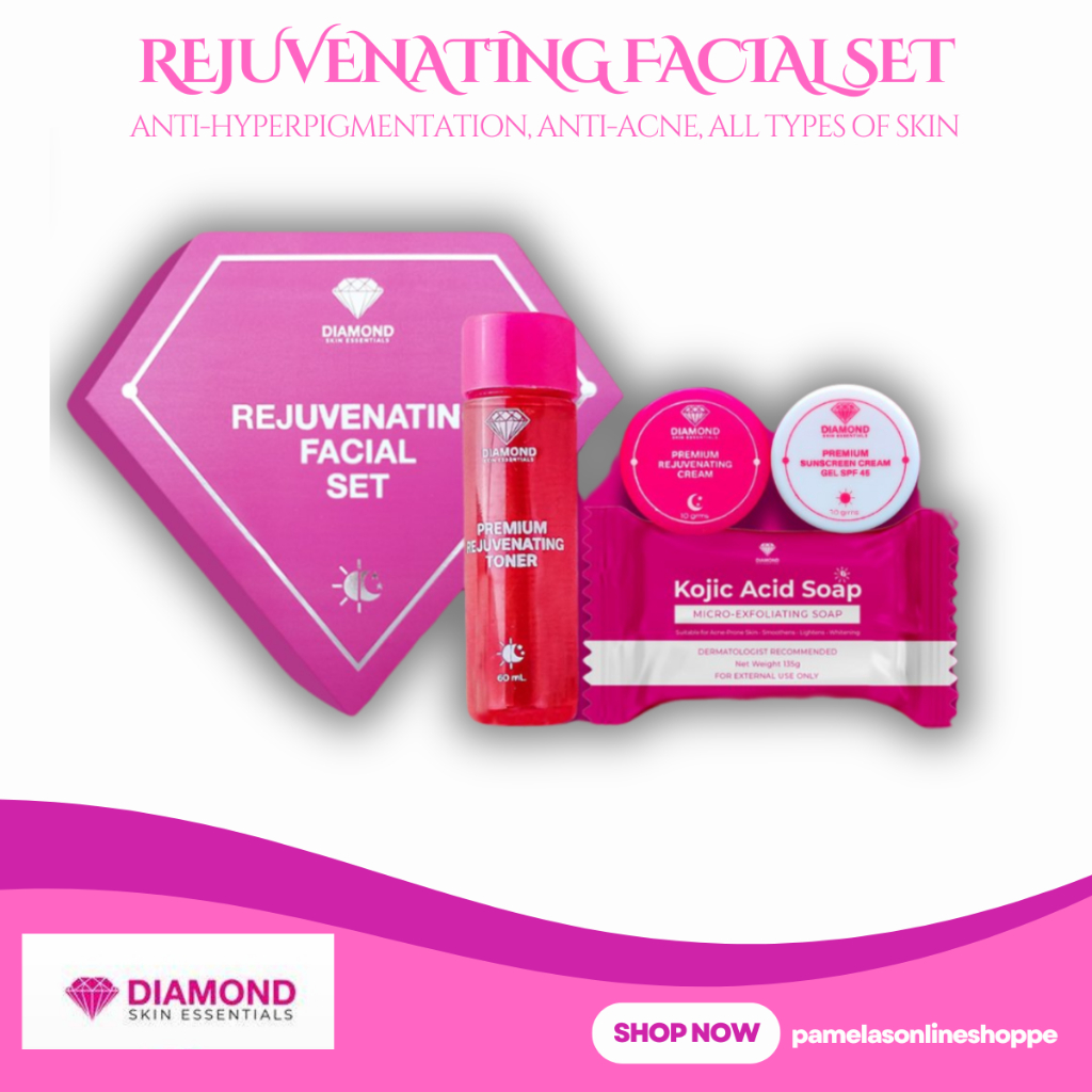 Diamond Premium Rejuvenating Set| Anti-hyperpigmentation, Anti-acne ...
