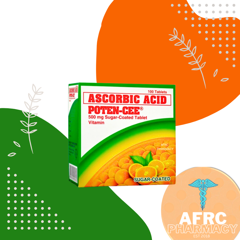 Poten-Cee Sugar Coated 100 Tablets 2027 Expiry | Shopee Singapore