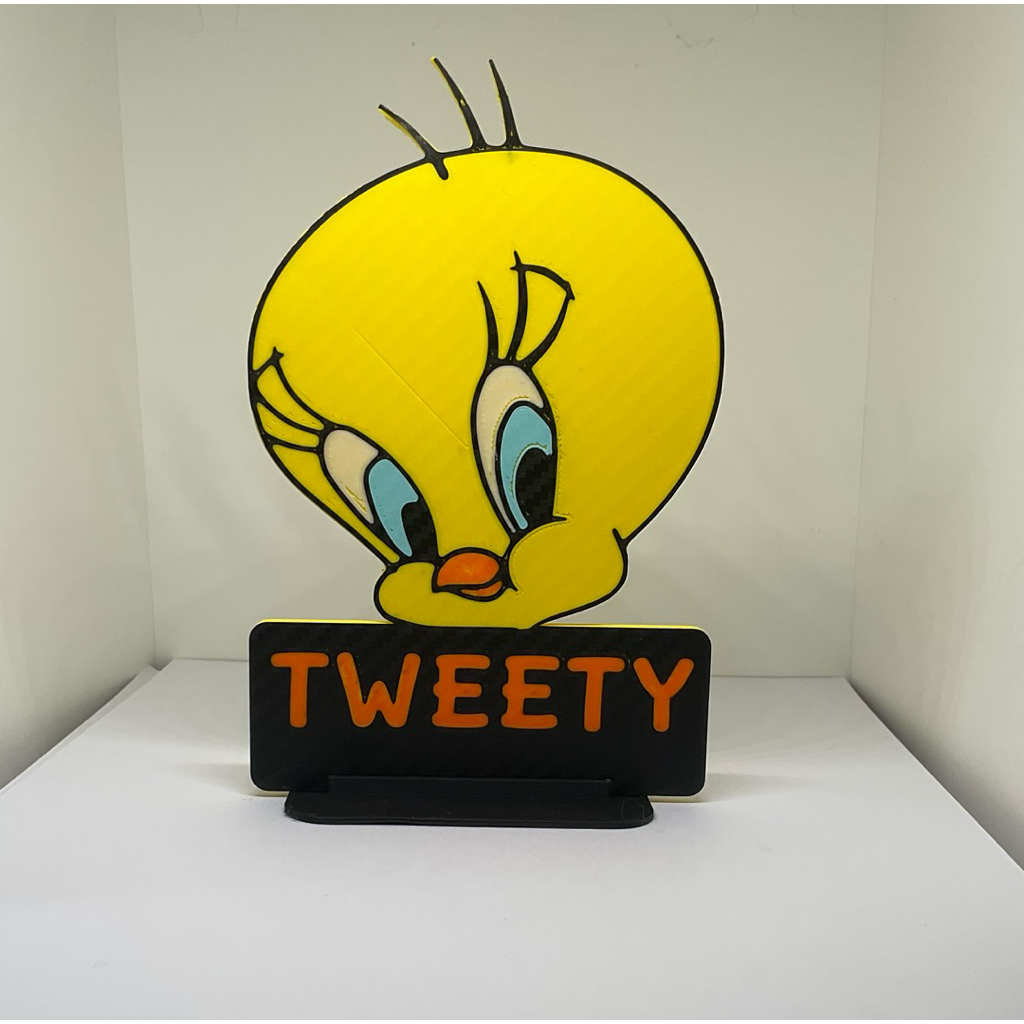 Custom 3D Printed Desk Standee – Looney Tunes Inspired | Personalized ...