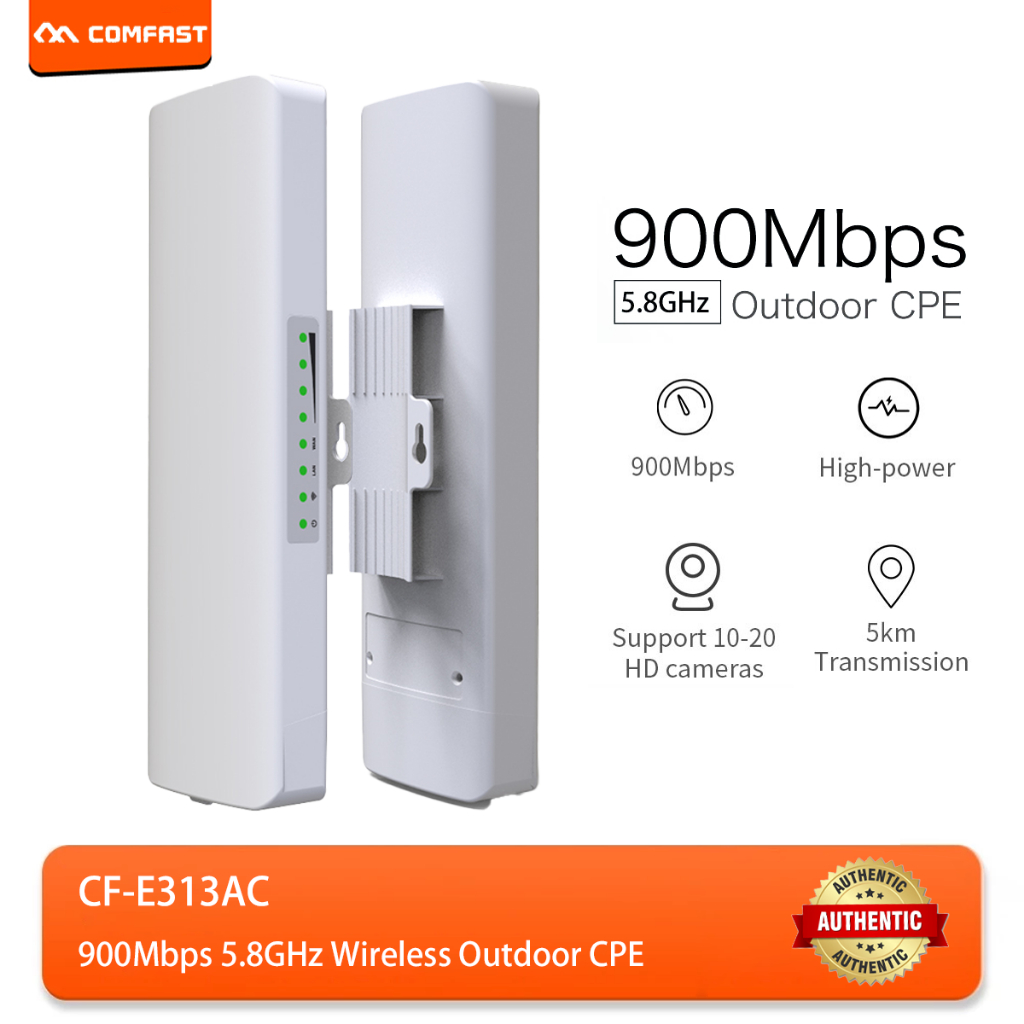 COMFAST E313AC 5.8GHz Outdoor CPE For CCTV/Piso WiFi | Long Range ...