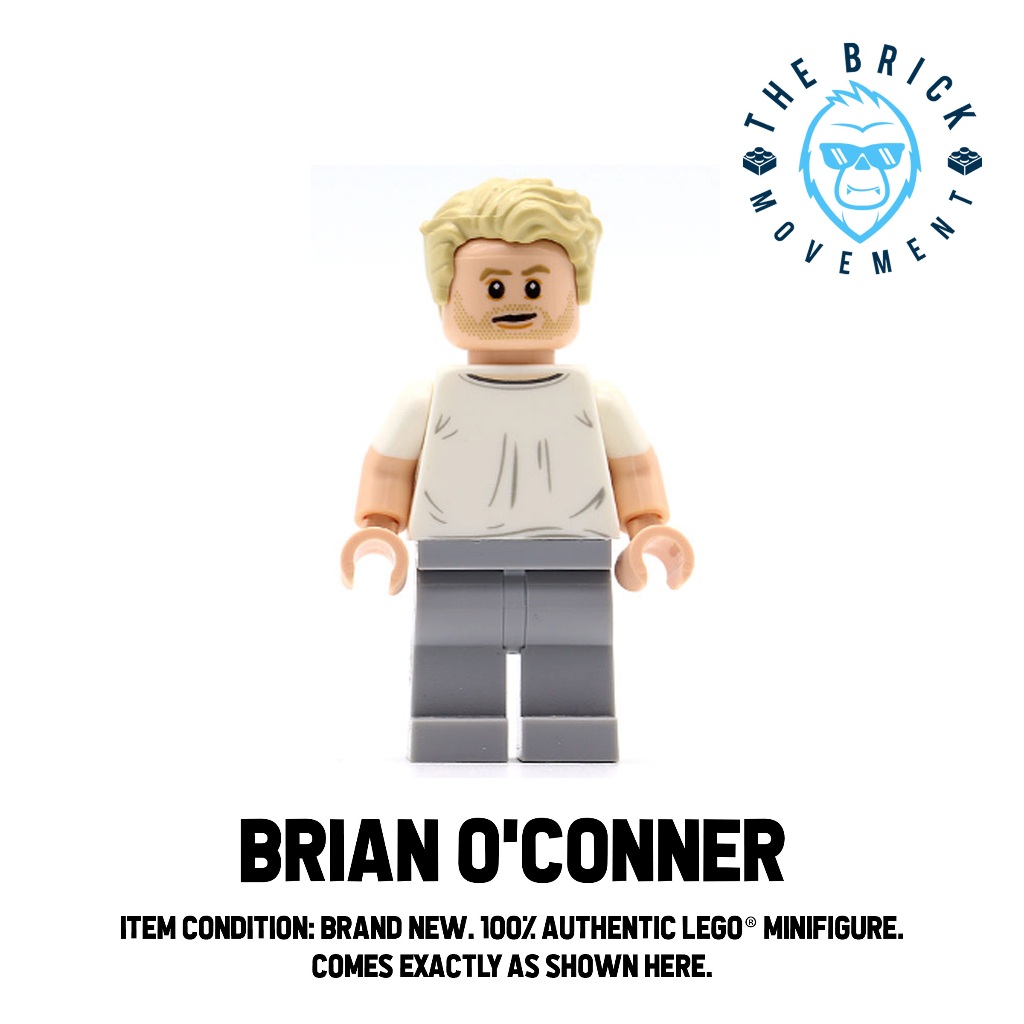 SPEED CHAMPIONS Fast & Furious Brian O'Conner Minifigure | Shopee Singapore