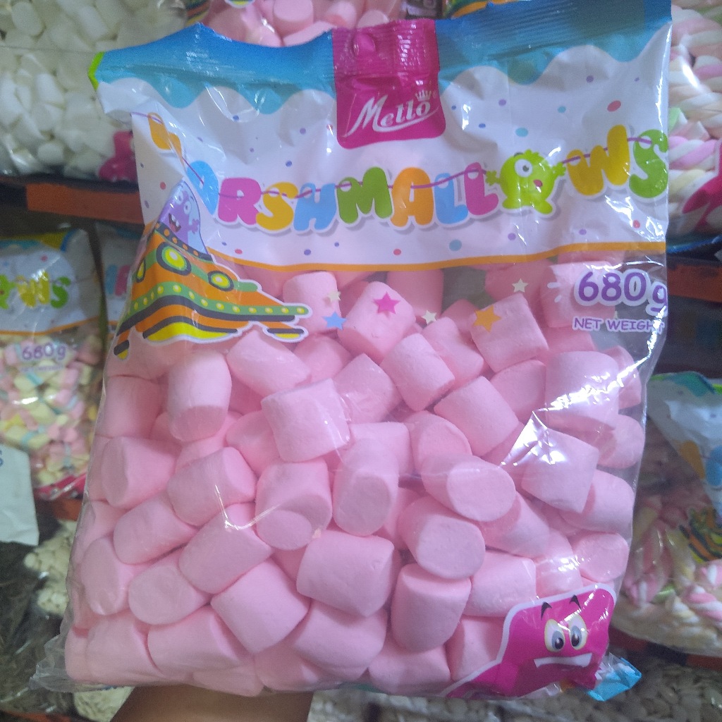 Sucere Mellow Large Pink Marshmallows 680g | Shopee Singapore