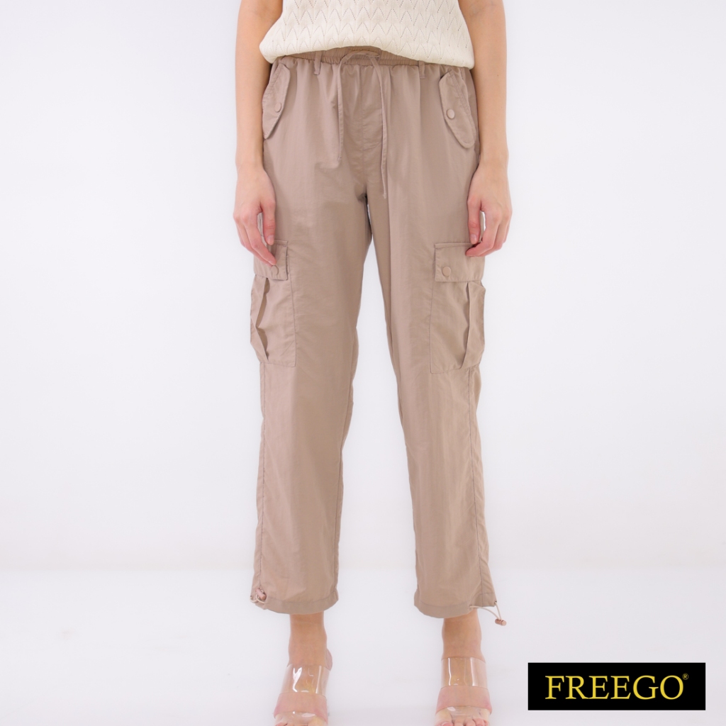 Freego Ladies Colored Cargo Pants Ladies ASB47-0047 | Shopee Singapore