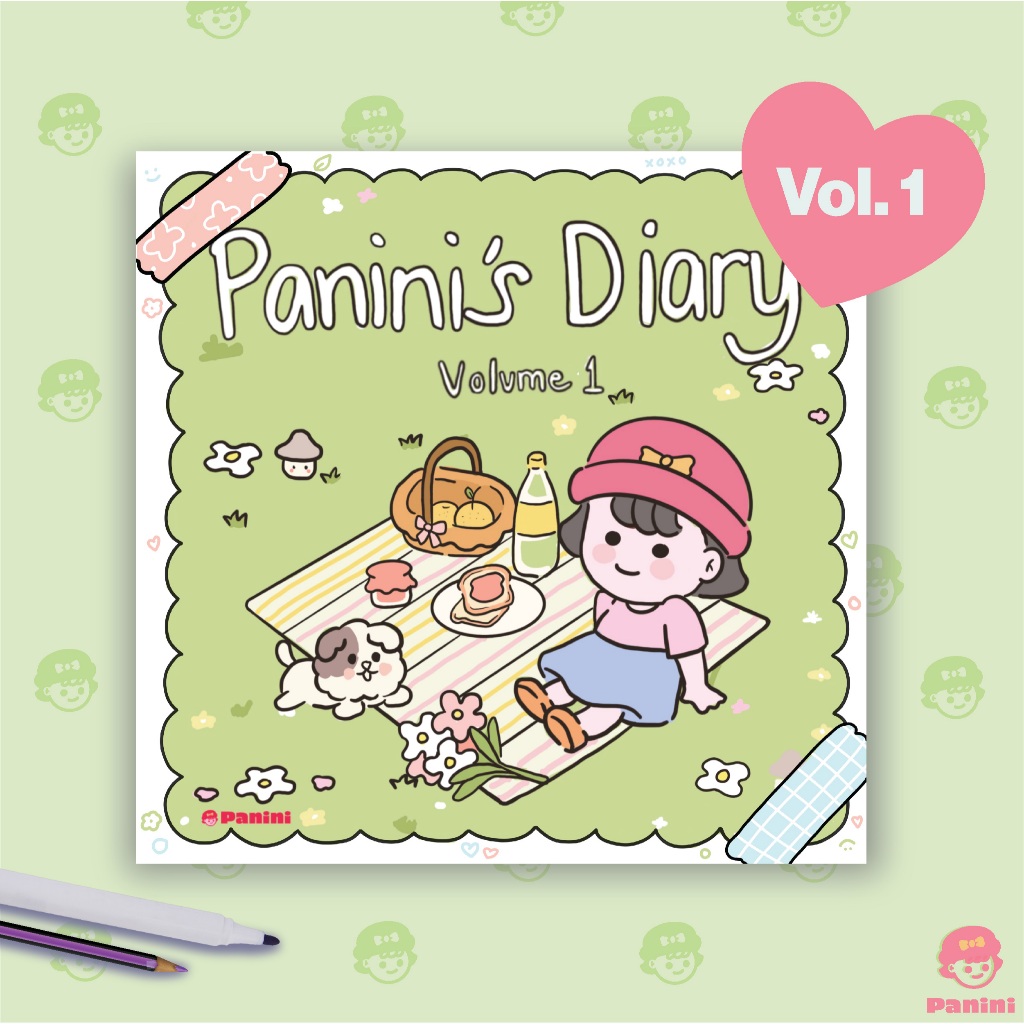 Panini's Diary Volume 1 Coloring Book for Kids and Adults (New Version ...